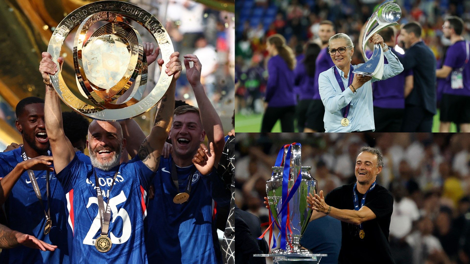 Johan Cruyff Trophy 2025: Luis Enrique, Enzo Maresca and Sarina Wiegman lead nominees for Ballon ...